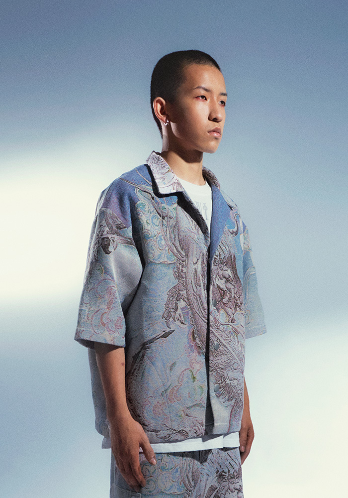 Holo Dragon Tapestry Shirt Jacket – WEAVIPEDIA